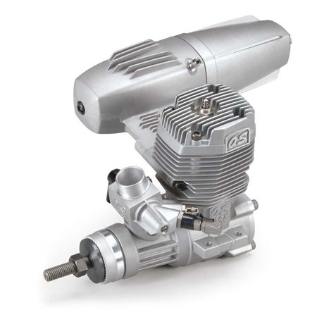 OS Engine MAX 55AX (40K) with E-3071 Silencer – Model Heli Services